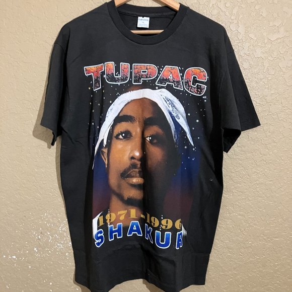 Shirts | Tupac 2pac Shakur Memorial Against All Odds Tshirt Xl Bay Club ...
